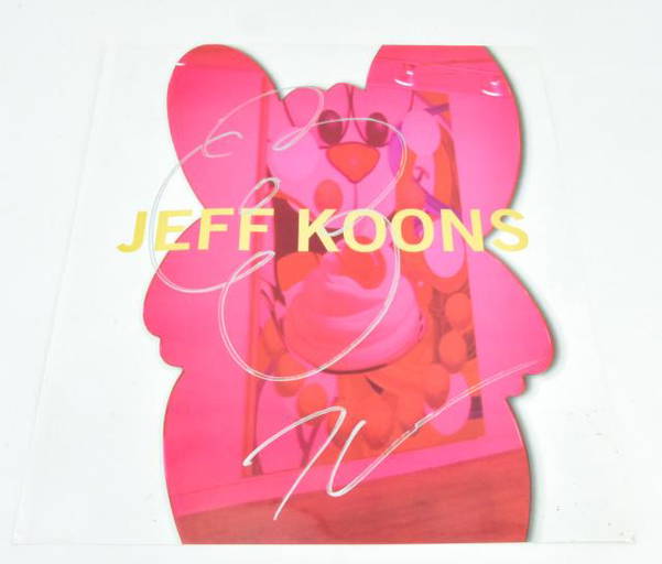 Signed Jeff Koons "loopy" Print