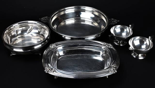 Collection Silver Plate Serving Pieces