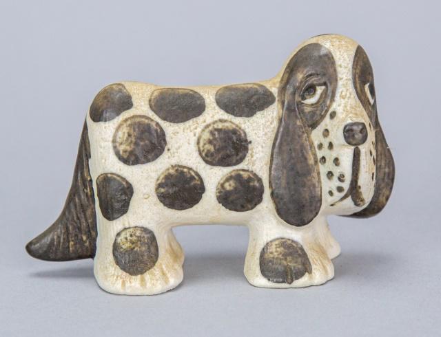 Lisa Larson Gustavsberg Ceramic Spaniel Figurine