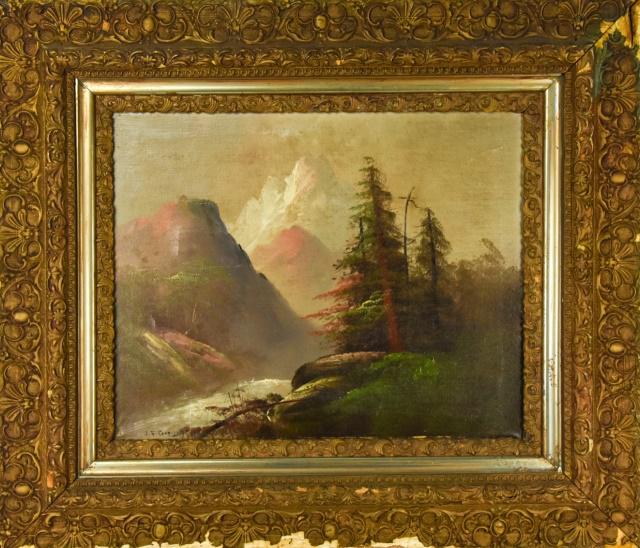 Jasper Francis Cropsey Landscape Oil Painting