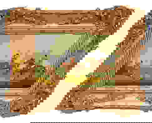 William Roland Signed Oil Painting Hunt Scene Auction