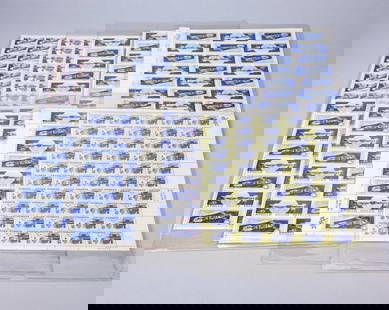 Us Postage Stamp Sheets Aeronautics Theme 1970s