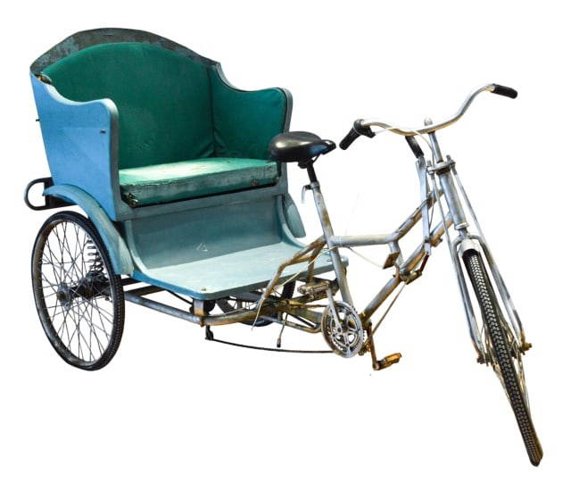 Antique Rickshaw Bicycle Auction