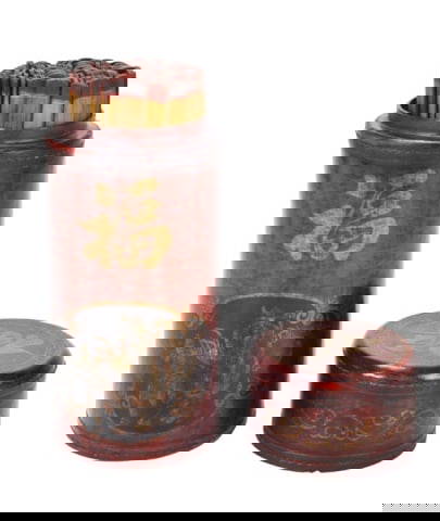 Kau Chim Chinese Carved Fortune Telling Sticks Auction