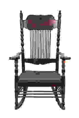 Antique Victorian Hand Carved Rocking Chair Auction