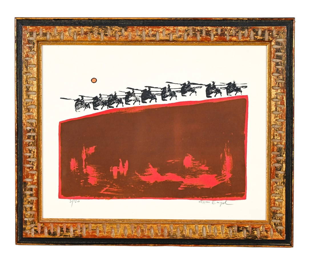 Nissan Engel Signed & Numbered Etching Auction