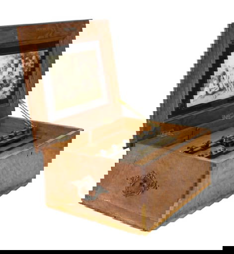 Antique Imperial Polyphon Music Box