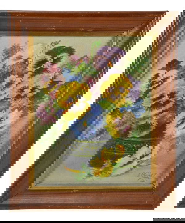 Joseph J. Oliveto Signed Oil Painting Still Life Auction