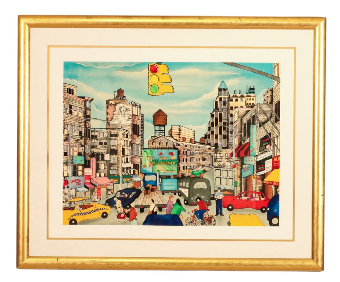 Linnea Pergola Signed Serigraph Limited Edition Auction