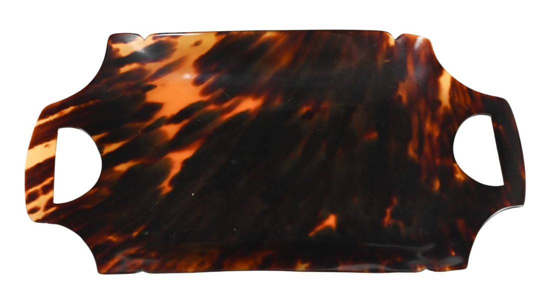 Art Deco Tortoise Shell Vanity Tray Auction