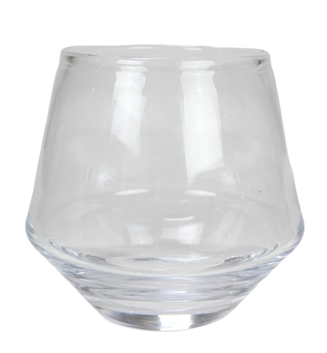 Simon Pearce Hand Blown Glass Vase Or Bowl Auction