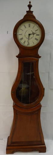 Pecan Ethan Allen Grandfather Clock