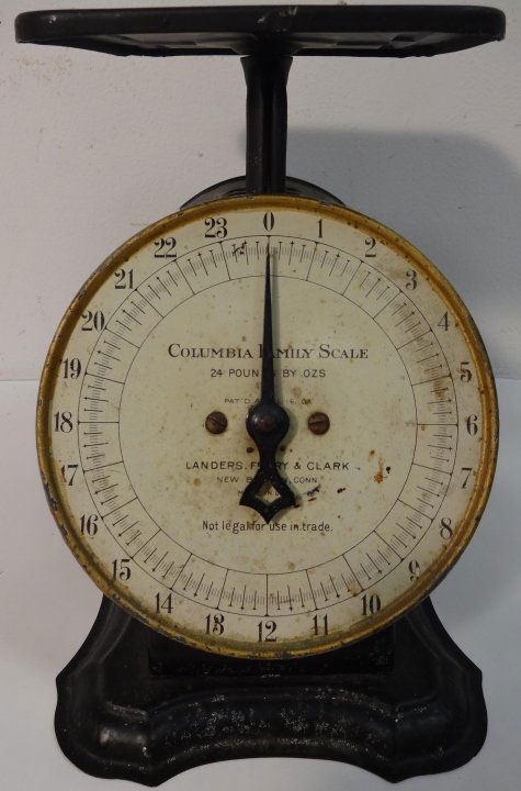 Antique Columbia Family Scale