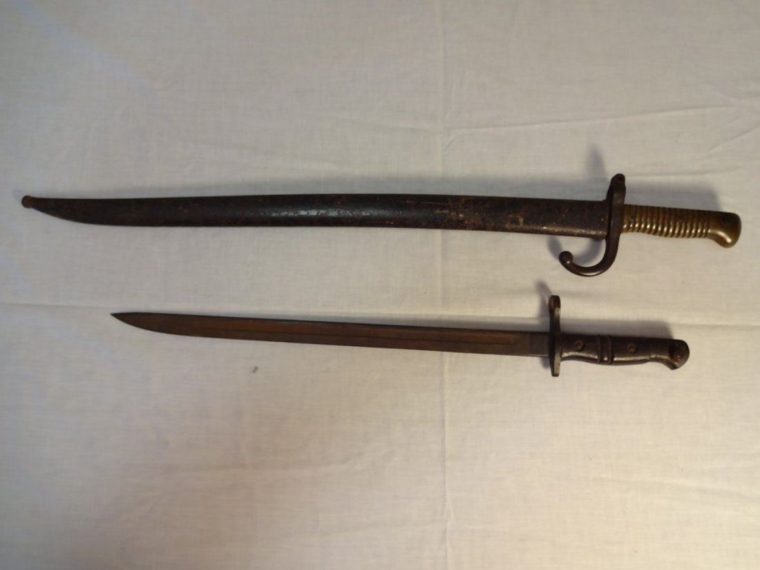 Pair Of Vintage Swords W/marks & Dates