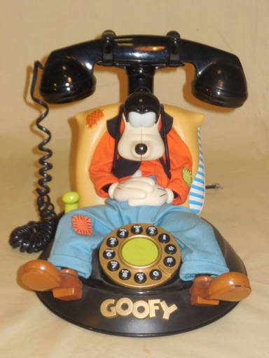 Vintage Goofy Talking Telephone By Telemania
