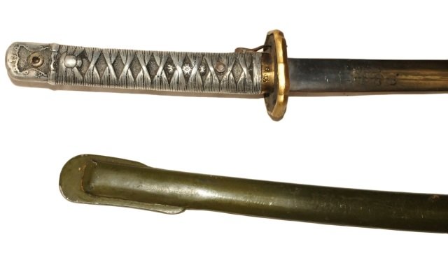 Rare Japan Wwii Samurai Sword Hallmarks