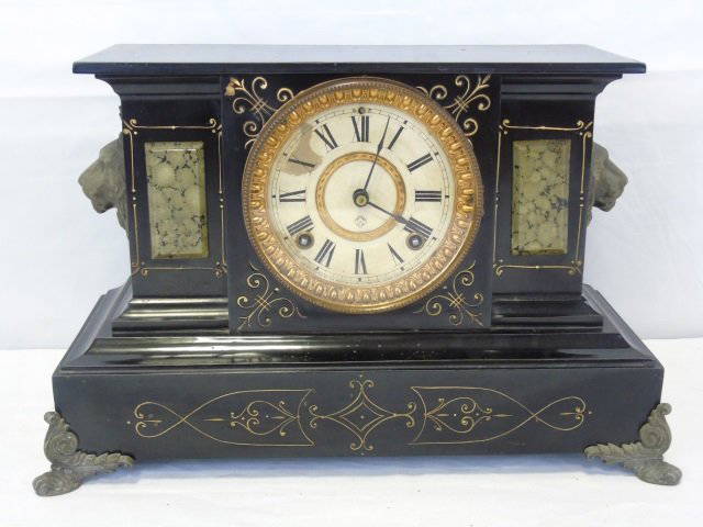 Antique Mantle Clock Ansonia Clock Co.