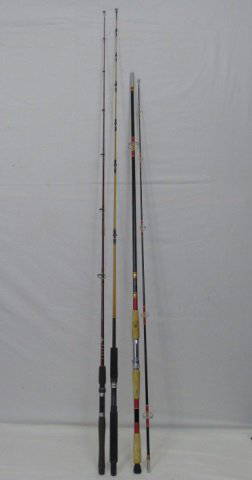 3 Deep Sea Fishing Poles / Rods