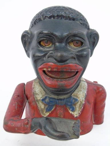 Black Americana Cast Iron Mechanical Bank - Nov 20, 2016 | Greenwich ...