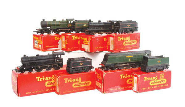 Triang Group 4 X Br Steam Locos