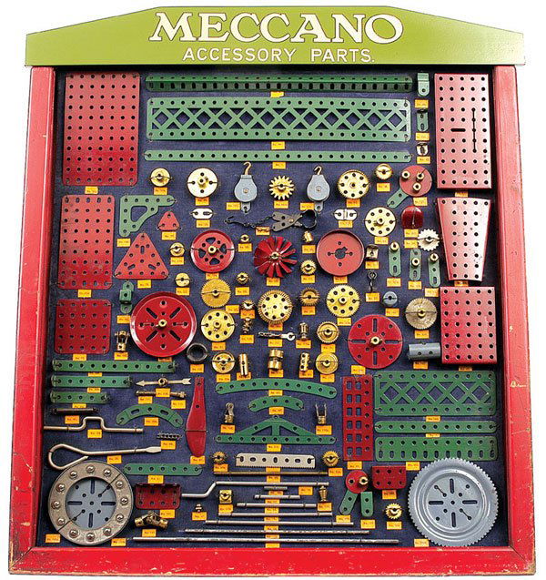 4056: Meccano 1930 Dealers Display Cabinet