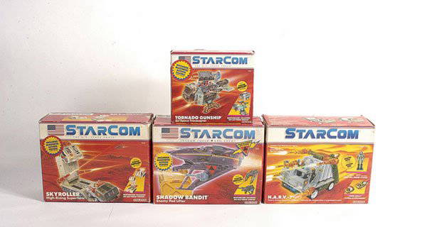Coleco "starcom" A Group Of 4