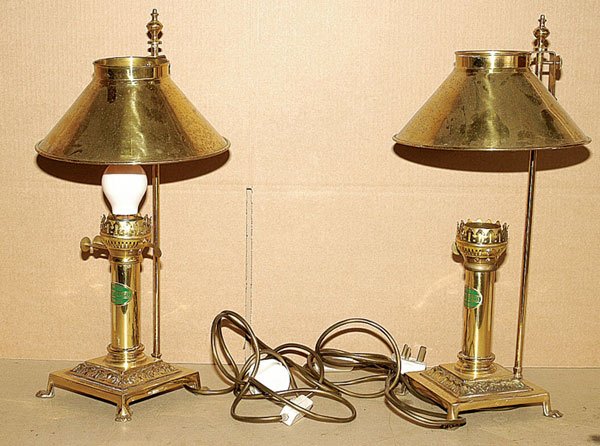 Brass Reproduction Orient Express Table Lamps