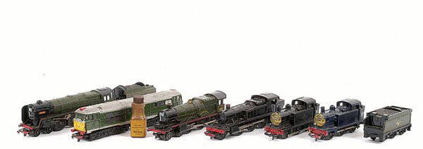 Triang Tt A Group Of Locomotives