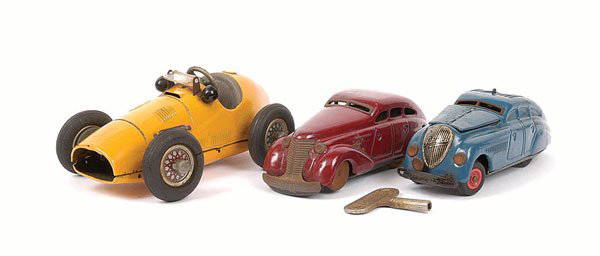 Tinplate Clockwork Cars