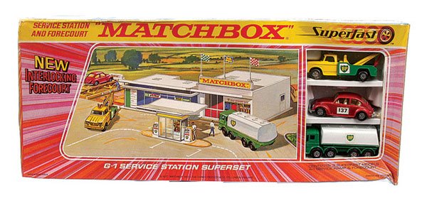 3214: Matchbox G1 Service Station Gift Set
