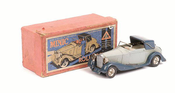 Triang Minic # 50me Pre War Electric Rolls Royce