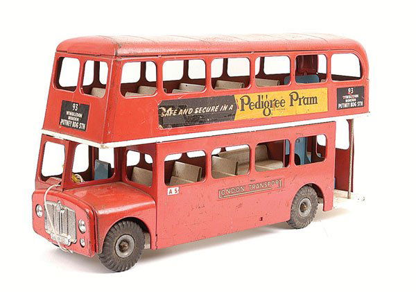 2075: Triang Pressed Steel London Bus - Jun 16, 2006 | Vectis Auctions ...