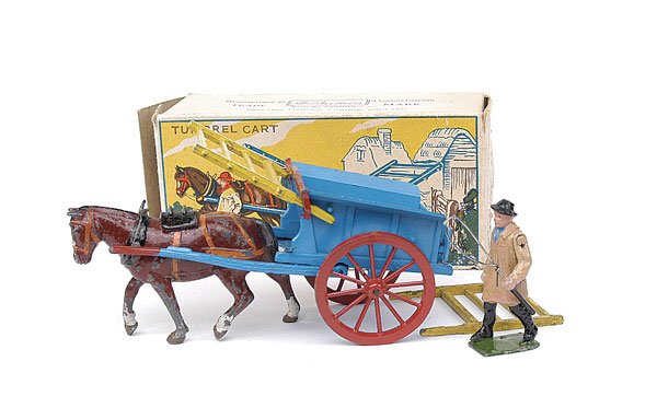 Britains Set 4f Tumbrel Cart [post War Version]