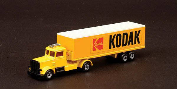 Matchbox Convoy Peterbilt Kodak Truck & Trailer