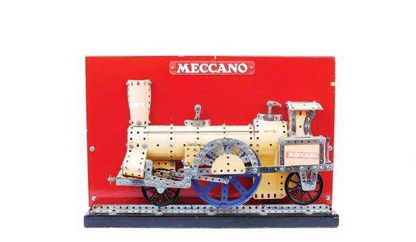 Meccano Factory Built 2 4 2 Locomotive