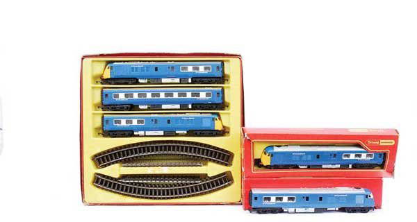 Triang/hornby Rs52 Blue Pullman Train Set