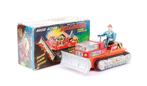 2510: TN Toys (Japan) Magic Action Bulldozer