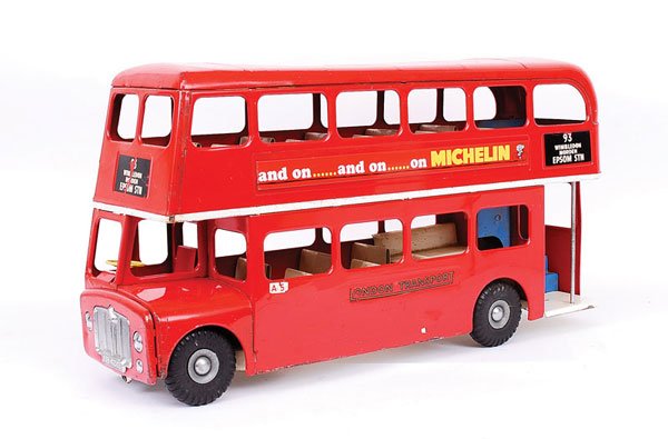 2075: Triang Pressed Steel London Bus - Jun 16, 2006 | Vectis Auctions ...