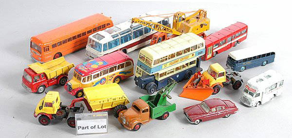 Dinky/corgi Cars, Commercials & Buses