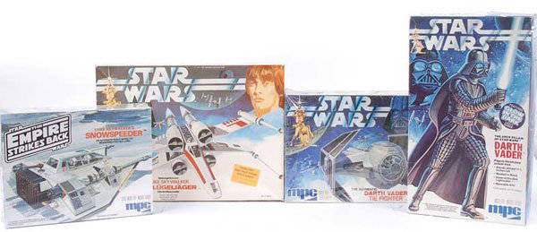 Star Wars Vintage Boxed Model Kits