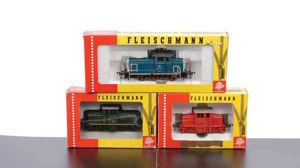 Fleischmann A Trio Of Diesel Hydraulic Locos