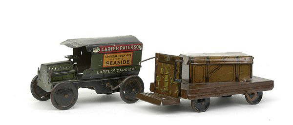"carter Patterson" Van & Railway Platform Cart