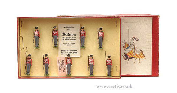 Britains Set 1518 Line Infantry With Muskets