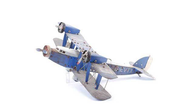 Meccano 3 Engine Biplane