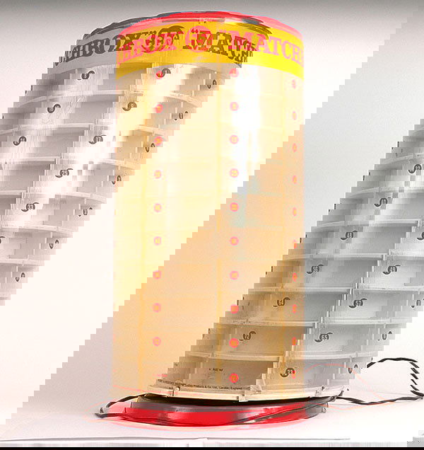 2184: Matchbox Counter Revolving Display Stand