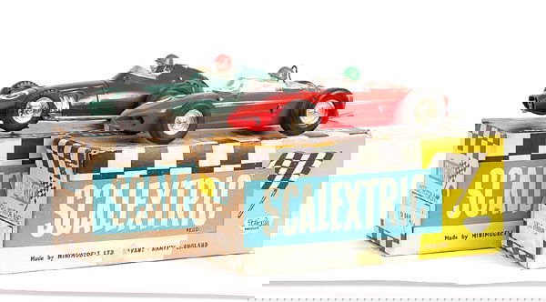 2195: Scalextric C59 BRM & C62 Ferrari