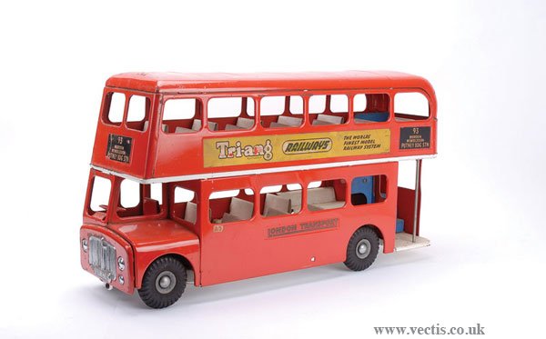2075: Triang Pressed Steel London Bus - Jun 16, 2006 | Vectis Auctions ...