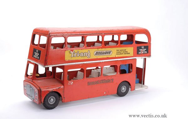 2075: Triang Pressed Steel London Bus - Jun 16, 2006 | Vectis Auctions ...