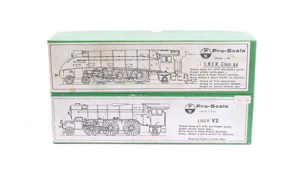2393: OO Gauge Pro-Scale Brass Loco Kits x 2