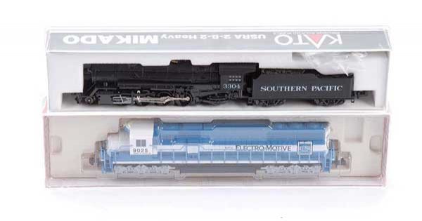 N Gauge American Outline Steam & Diesel Locos